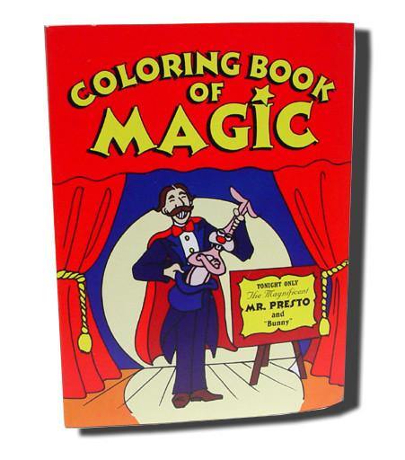 coloring pages magician with bunny